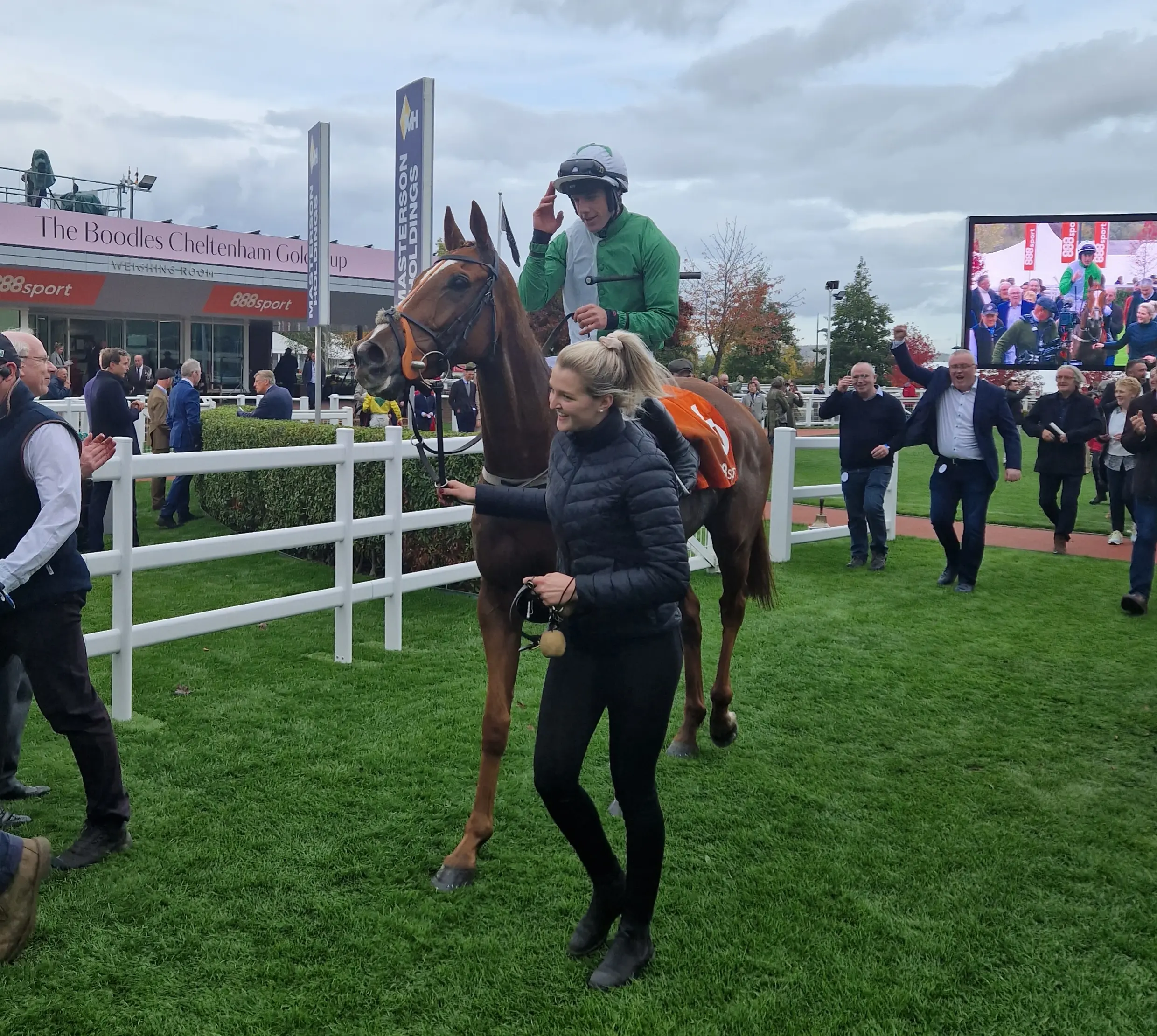 Brian Hayes hits Cheltenham target with Dads Lad