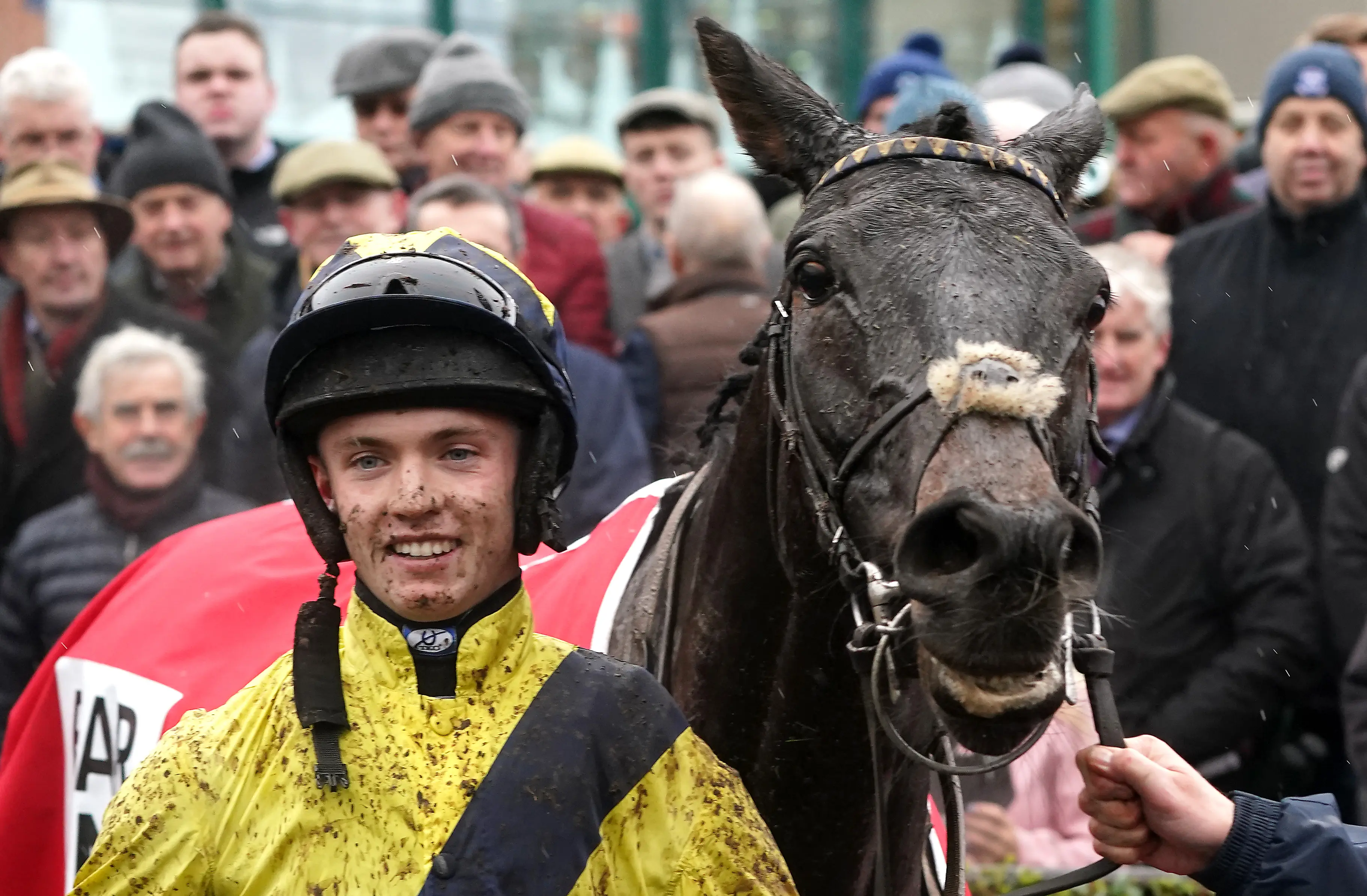 Funeral of jockey Michael O’Sullivan taking place